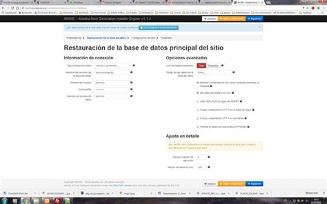 No Accede Para Restaurar Base De Datos Joomla