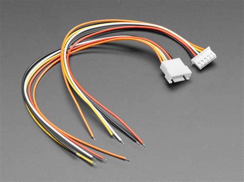 2 5mm Pitch 5 Pin Cable Matching Pair Jst Xh Compatible The Pi Hut
