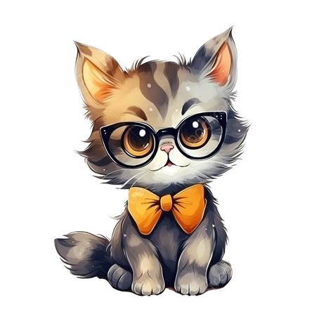 웃기는 고양이 그림 고양이 재미있는 초상화 Png 일러스트 및 이미지 에 대한 무료 다운로드 Pngtree