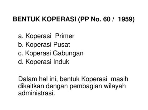 BAB 7 JENIS –JENIS DAN BENTUK KOPERASI - ppt download