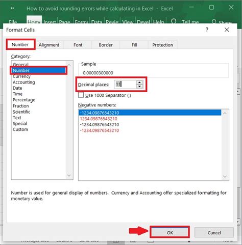 Excel 如何避免计算时出现四舍五入的错误 极客教程