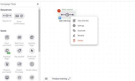 dark web id integration with keap kaseya