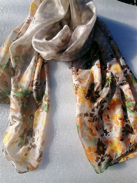 Винтаж палантин горох 100 шелк винтаж Германия купить в интернет магазине Ярмарка Мастеров