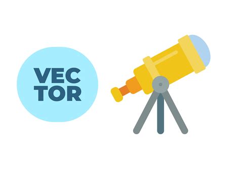 Space Technology Telescope Graphic By Robot Creative · Creative Fabrica