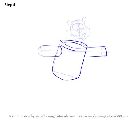 How To Draw Sandy Cheeks From SpongeBob SquarePants SpongeBob SquarePants Step By Step