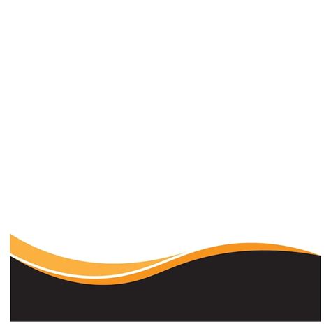 Premium Vector Curved Header Footer