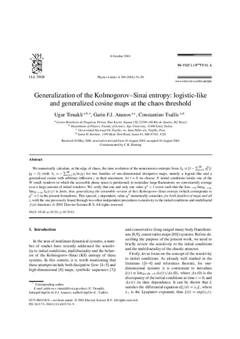 Pdf The Non Extensive Version Of The Kolmogorov Sinai Entropy At Work Paolo Grigolini