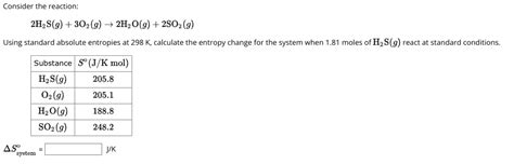 Solved Consider The Reaction 2h2