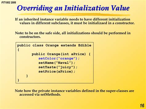 ppt fit1002 computer programming inheritance powerpoint presentation