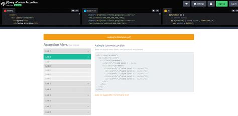 Top CSS Collapsible Menus Examples WebTopic