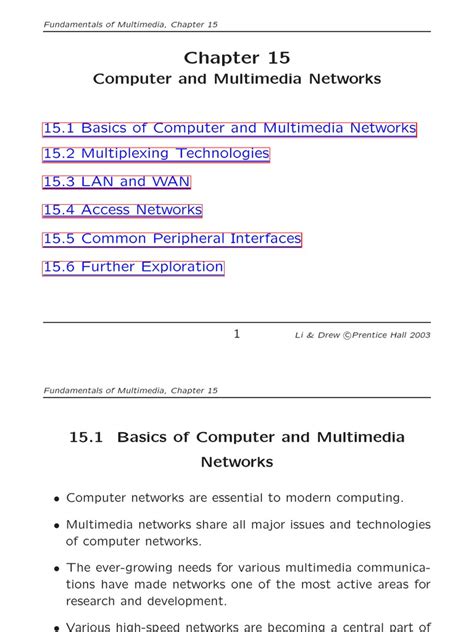Chapter 15 Computer And Multimedia Networks Pdf Asynchronous Transfer Mode Internet