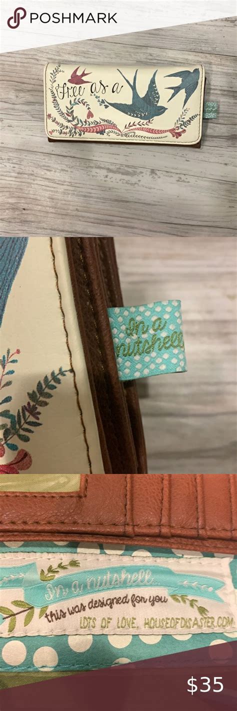 In A Nutshell Free As A Bird Wallet Wallet In A Nutshell Free