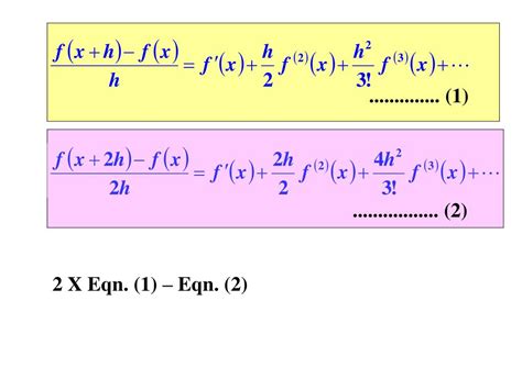 Ppt Numerical Differentiation Powerpoint Presentation Free Download Id 598827