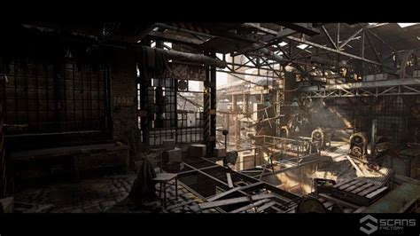 仓库 废弃工厂区 花瓣网