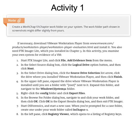 solved activity 1 complete the activity that allows you