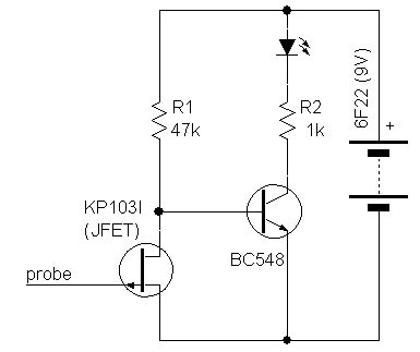 High Voltage Detector