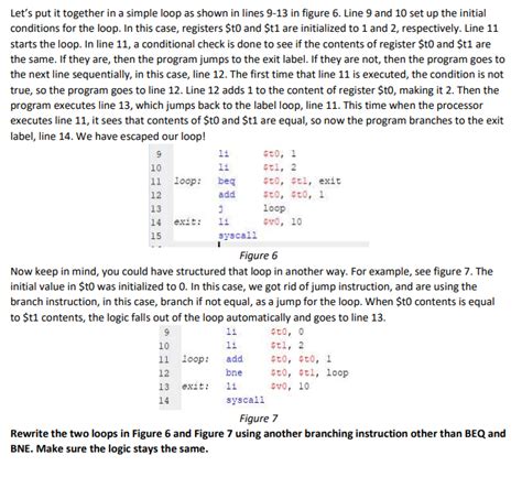 Solved Hey I Need Help With Rewriting These Loops In Mips