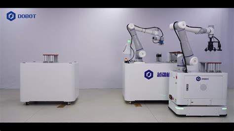 The Dobot Autonomous Mobile Manipulation Robot Ammr Is The Combination Of A Robotic Arm And