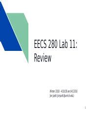 EECS Lab Review Jon Juett Pptx EECS Lab Review Winter And