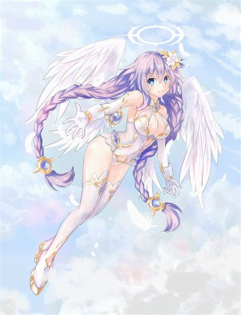 Hyperdimension Neptunia Neptune Рисование Аниме