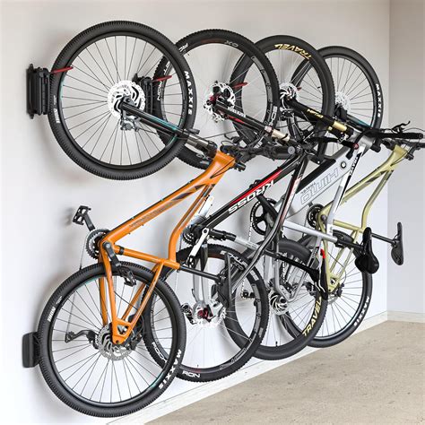 Montek Swivel Bike Wall Mount Space Saving Vertical Bike Rack Heavy