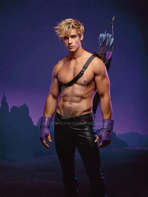 Brenton Thwaites Hawkeye By Tomnation On Deviantart