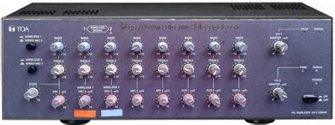 Ingin Berbagi Ilmu Dan Pengalaman Review Toa Pa Amplifier Za 2128mw