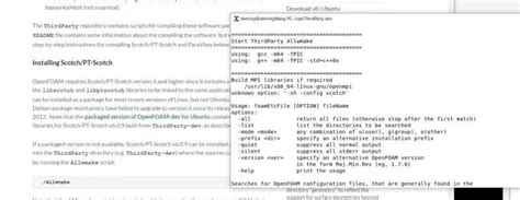 openfoam编译问题，关于scotch