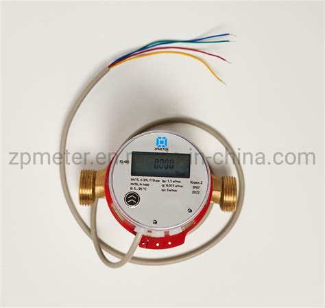 Single Jet Smart Water Meter With Mbus Rs485 Communication Water Flow Meter And Mehanical Meter