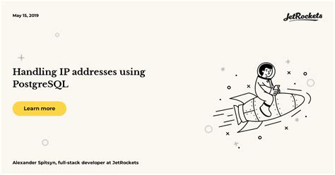 Handling Ip Addresses In Postgresql Inet And Cidr Types
