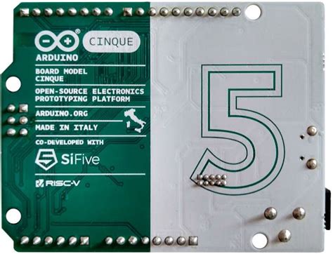 Arduino Cinque Un Arduino Gonflé Aux Stéroïdes