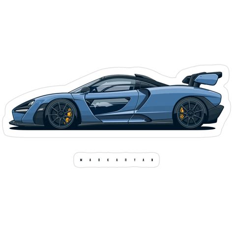 Senna Sticker Senna Print Stickers Vinyl Decal Stickers