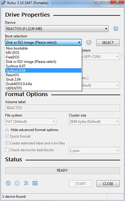 A Laymans Guide Installing From A Usb Memory Stick Reactos Wiki