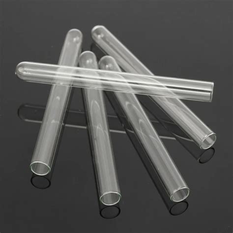 Pyrex Glass Test Tubes Round Bottom Cylinder Ria Lab Pyrex Chemical