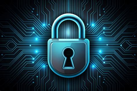 3d Padlock Icon Focus Concept Cyber Security To Protect Personal Data Encryption Protection