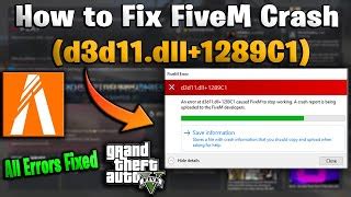 Fix FiveM Has Stopped Responding DirectX Query DXGI ERROR DEVICE REMOVED FiveM D D Dll
