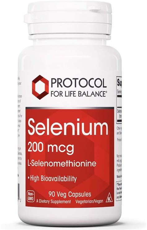 Selenium 200 Mcg 90 Capsules Thenatural