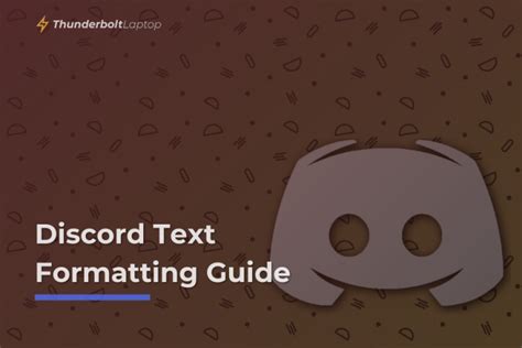 Discord Text Formatting Guide Change Chat Text Color Style