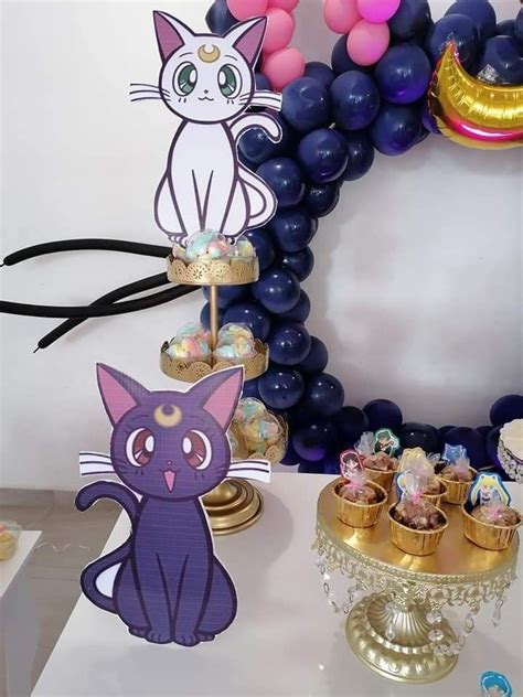 Pin De Ericka Escobar En Fiesta Sailor Moon Decoracion Fiesta