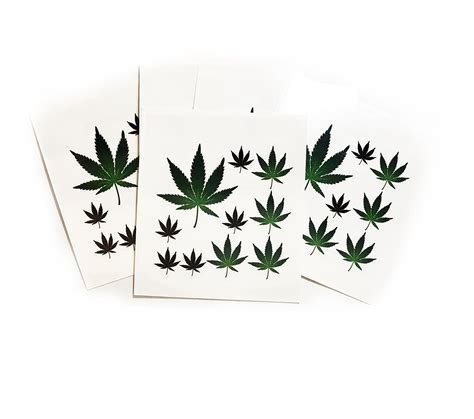 Pot Leaf Tattoo For Girls