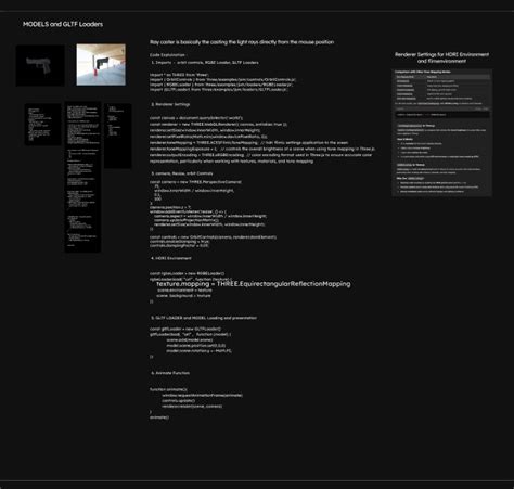 threejs webgl creativecoding 3dweb gltf webdevelopment uiux