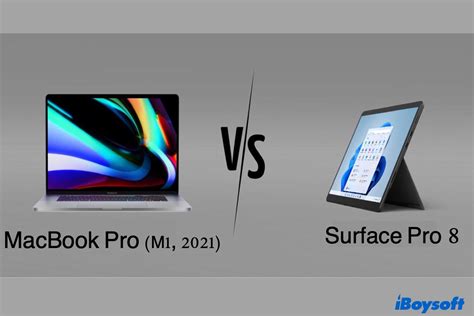 Surface Pro Vs MacBook Pro Performance Battery Life