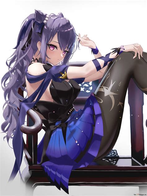 Hot Keqing Her Long Heels Genshin Impact K Wallpaper Download