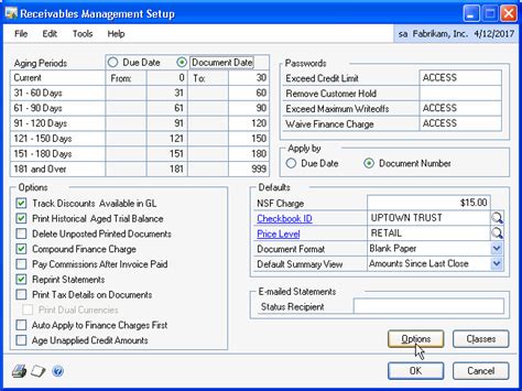 User Defined Fields