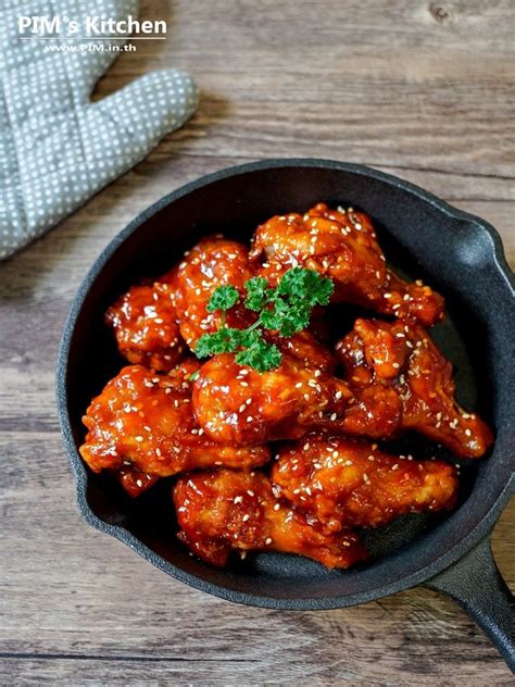 ครัวบ้านพิม ไก่ทอดเกาหลี Real Food Recipes Food Dishes Food Obsession