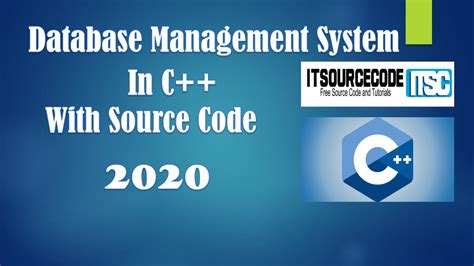Database Management System In C With Source Code 2022