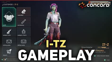 Concord It Z Gameplay Weapons And Abilities Youtube