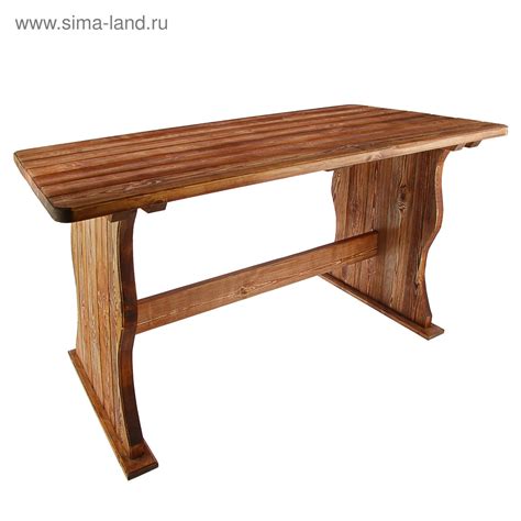Стол "Элит" брашированный 1200*700*750 (2506649) - Купить по цене от 7 ...