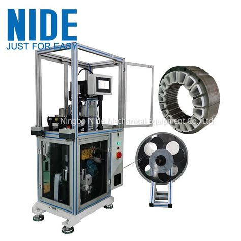 Automatic Motor Stator Slot Paper Inserting Machine For Inner Stator