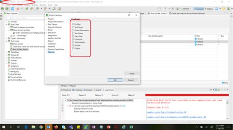Unable To See The Report Folder In Tests Explorer Bugs Report Katalon Community